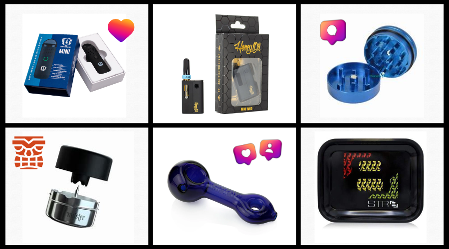 Mini Bongs, Dab Rigs, and Accessories – Incredible Shrinking Smokeware ...
