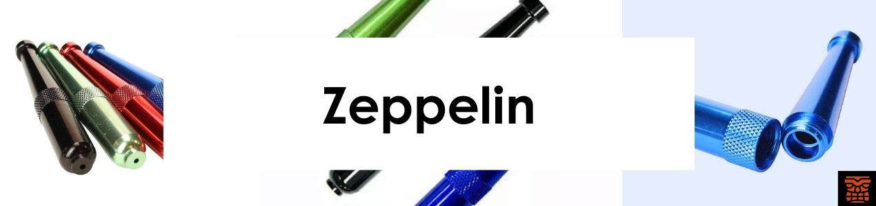 Zeppelin | Vintage Style Cigar-Shaped Metal Smoking Pipes | Headshop ...