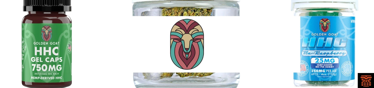 HHC | HHC, CBD, Delta Hemp Infused Products by Golden Goat | Headshop ...