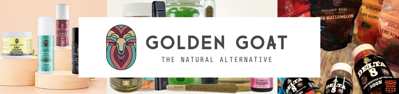 Golden Goat | Hemp CBD Gummies, Topicals, Flower & More | Headshop ...