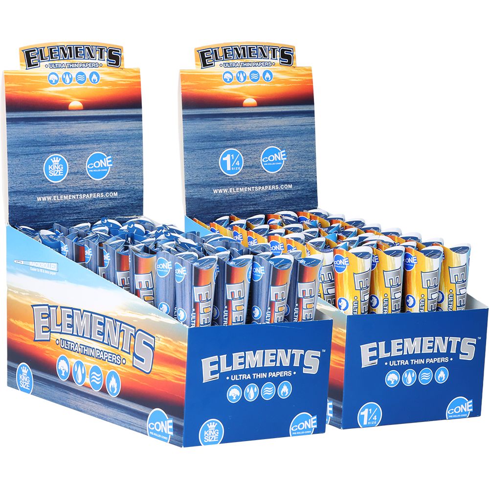 Elements Ultra Thin Pre-Rolled Cones | 32pk – Headshop.com