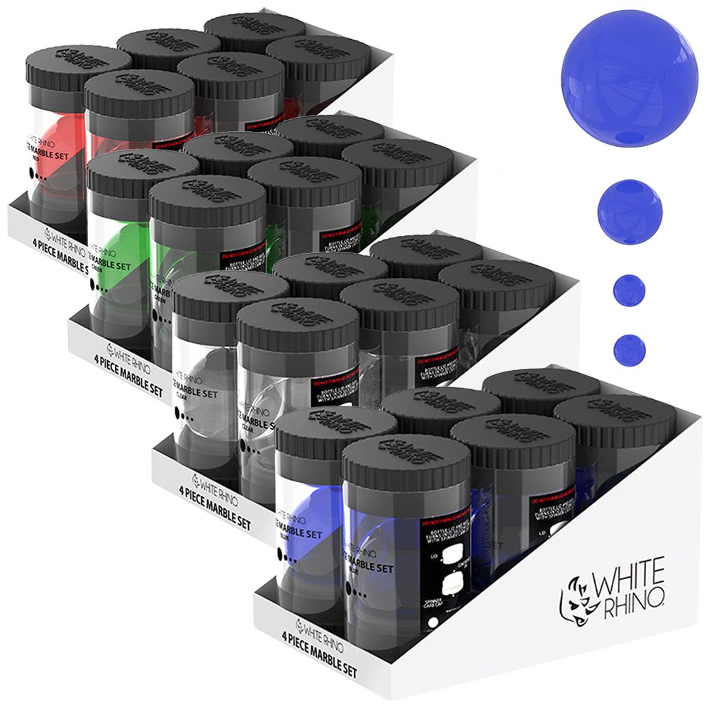 White Rhino Terp Slurper Marble Set | 4pc | 6ct Display – Headshop.com