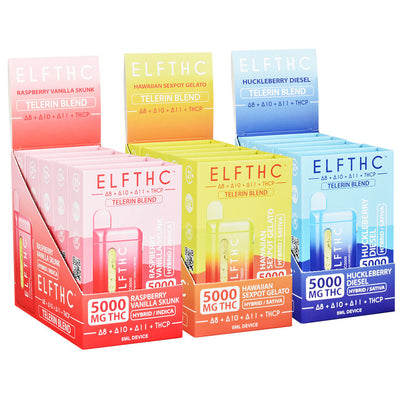 ELFTHC | D8 D10 D11 THCP, THCX, HHC, HHCP Disposable Vapes | Headshop ...