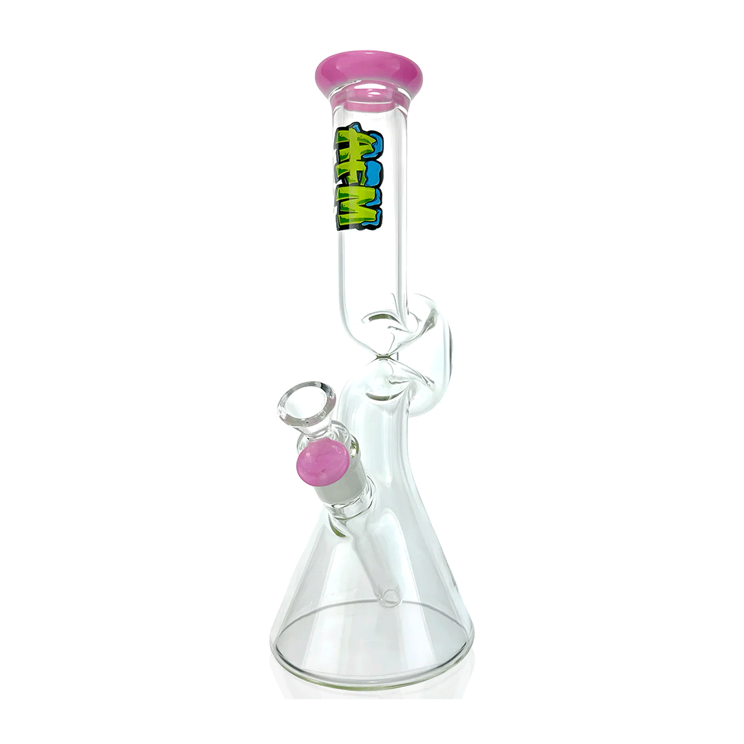AFM Glass 12" Beaker Wave Water Pipe – Headshop.com