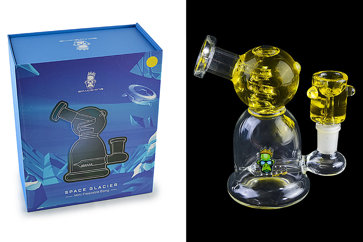 Space King Glass Space Glacier Freezable Bong – Headshop.com