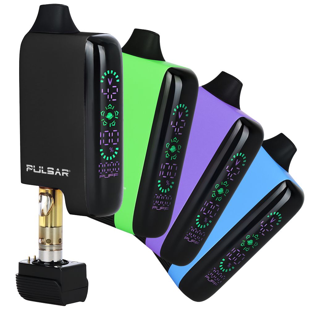 Pulsar 510 DL 5.0 Precision Voltage Control LCD Screen Vape Bar | 1000 ...