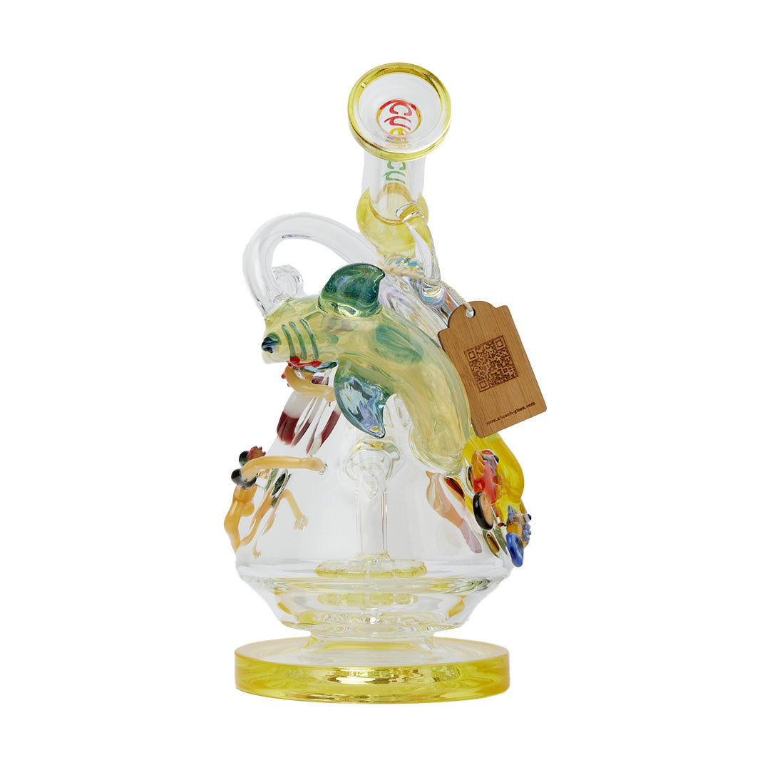 Cheech Glass 10.5" Shark Attack Rig – Headshop.com