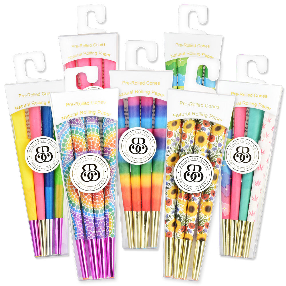 Beautiful Burns Pre-Rolled Cones - 8pk – Headshop.com