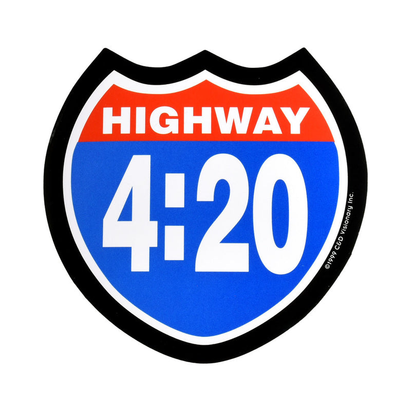 Highway 420 Sticker – Headshop.com