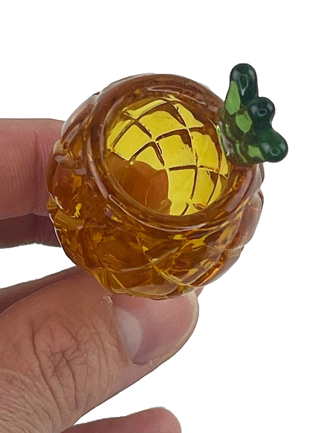 Pineapple Glass Bong Bowl - 14mm – Headshop.com