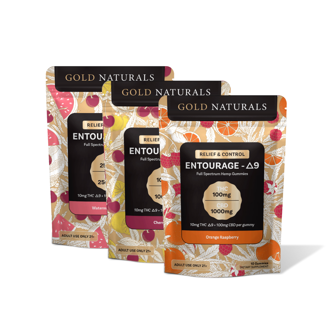 Entourage Delta Δ9 Gummy Bundle Buy 2 Get 1 FREE – Headshop.com