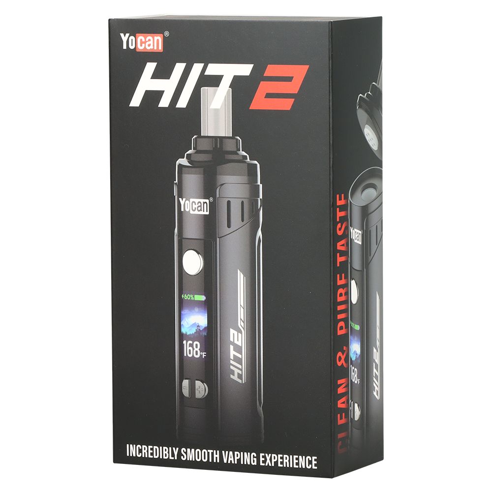 Yocan Hit 2 Dry Herb Vaporizer | 1800mAh – Headshop.com