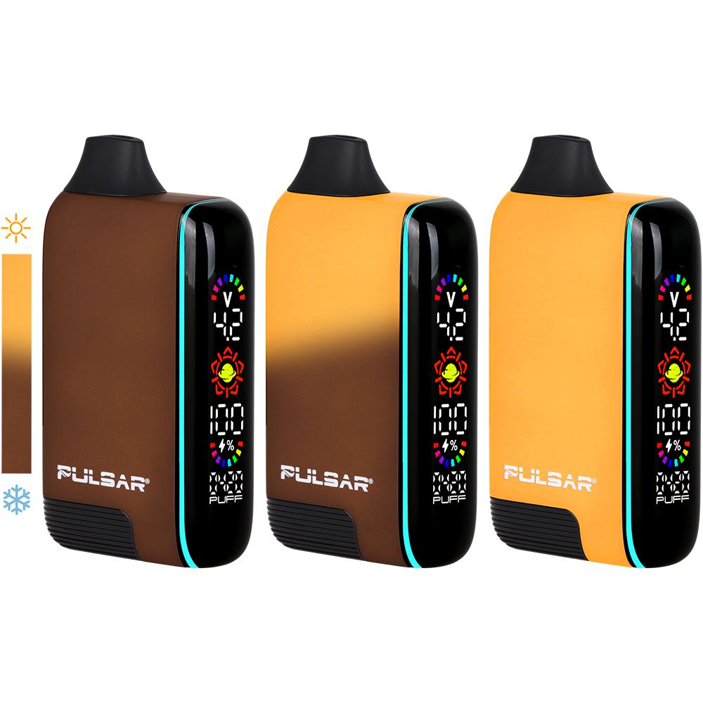 Pulsar 510 DL 5.0 Precision Voltage Control LCD Screen Vape Bar | Ther ...