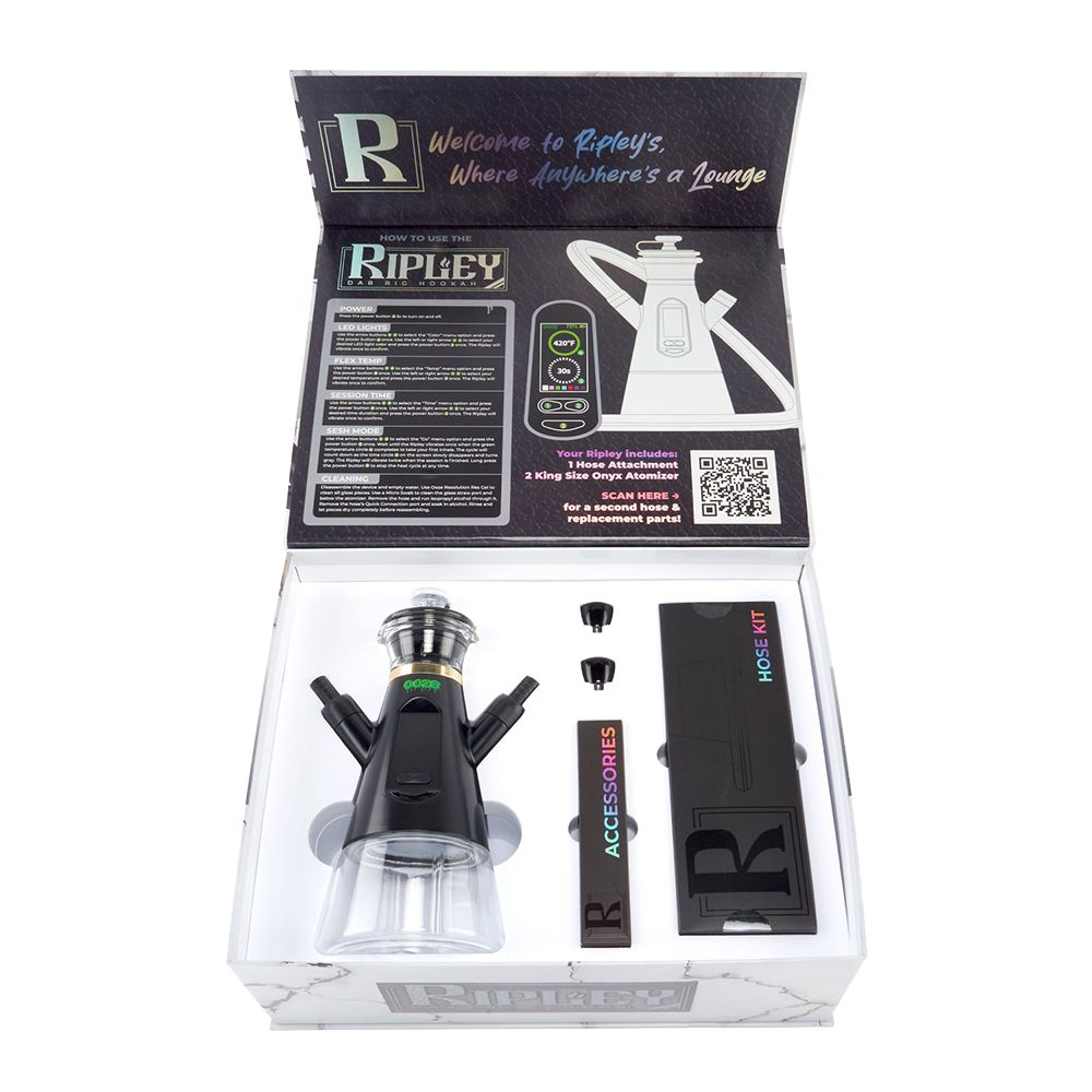 Ooze Ripley Electric Dab Rig Hookah | 2400mAh – Headshop.com