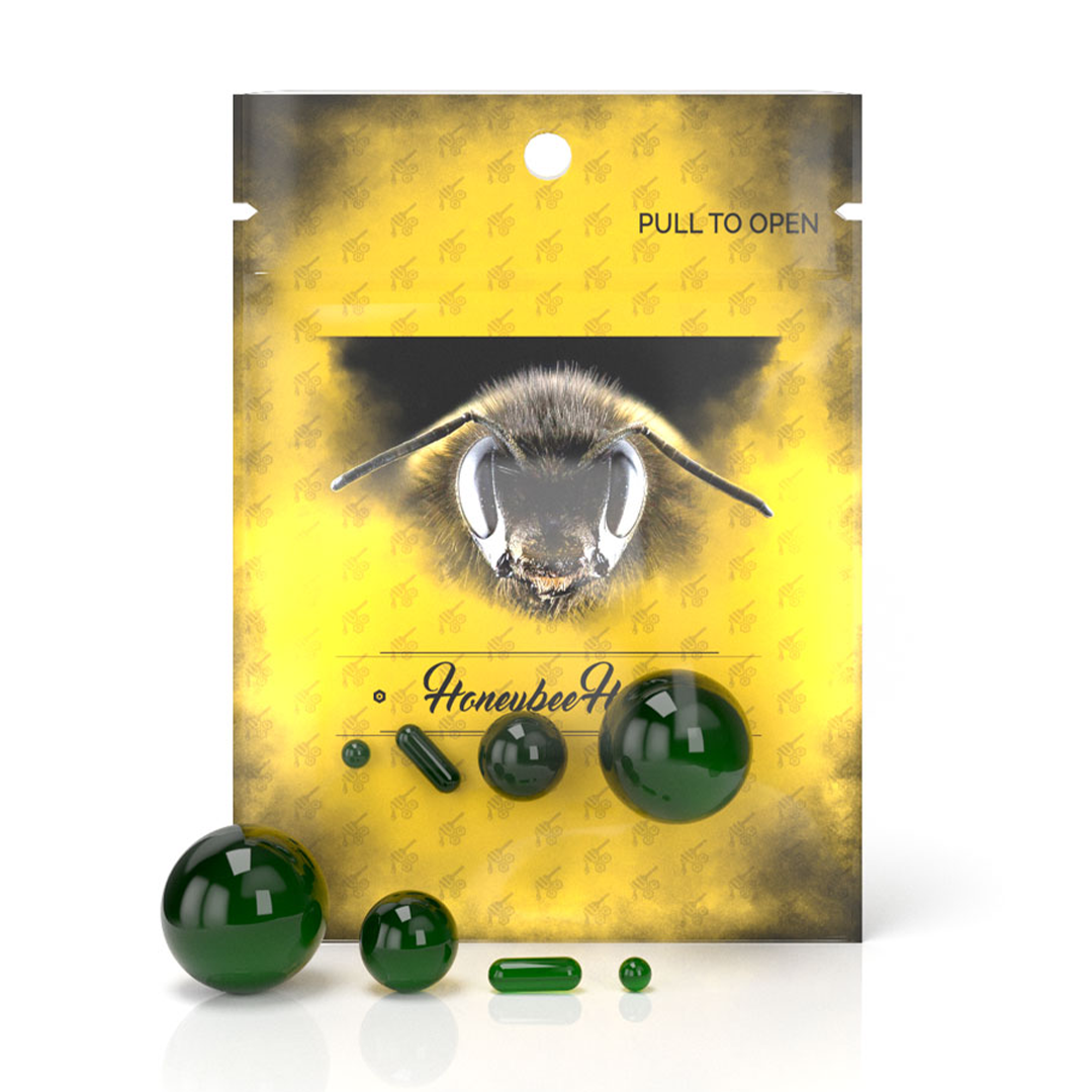 Honeybee Herb Dab Marble Set – Headshop.com