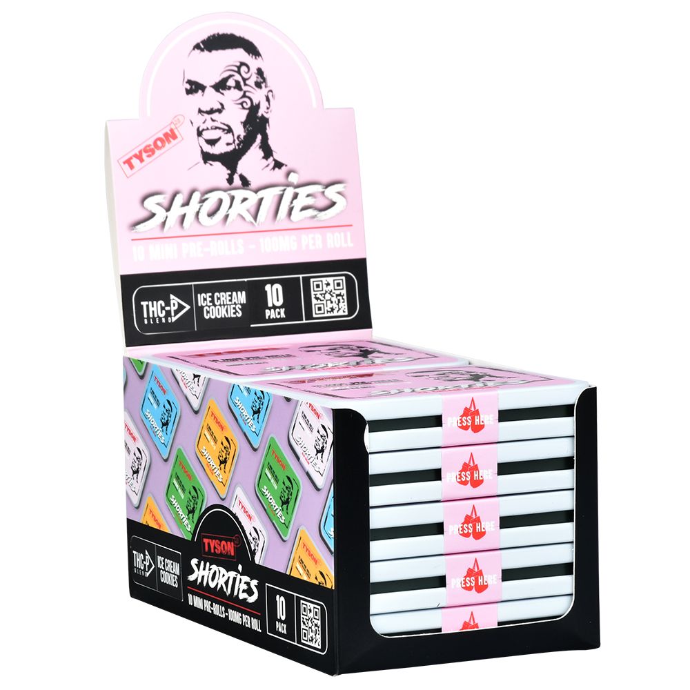 TYSON 2.0 THCP Blend Pre-Roll Shorties | 10pc | 1000mg | 10pk Display ...