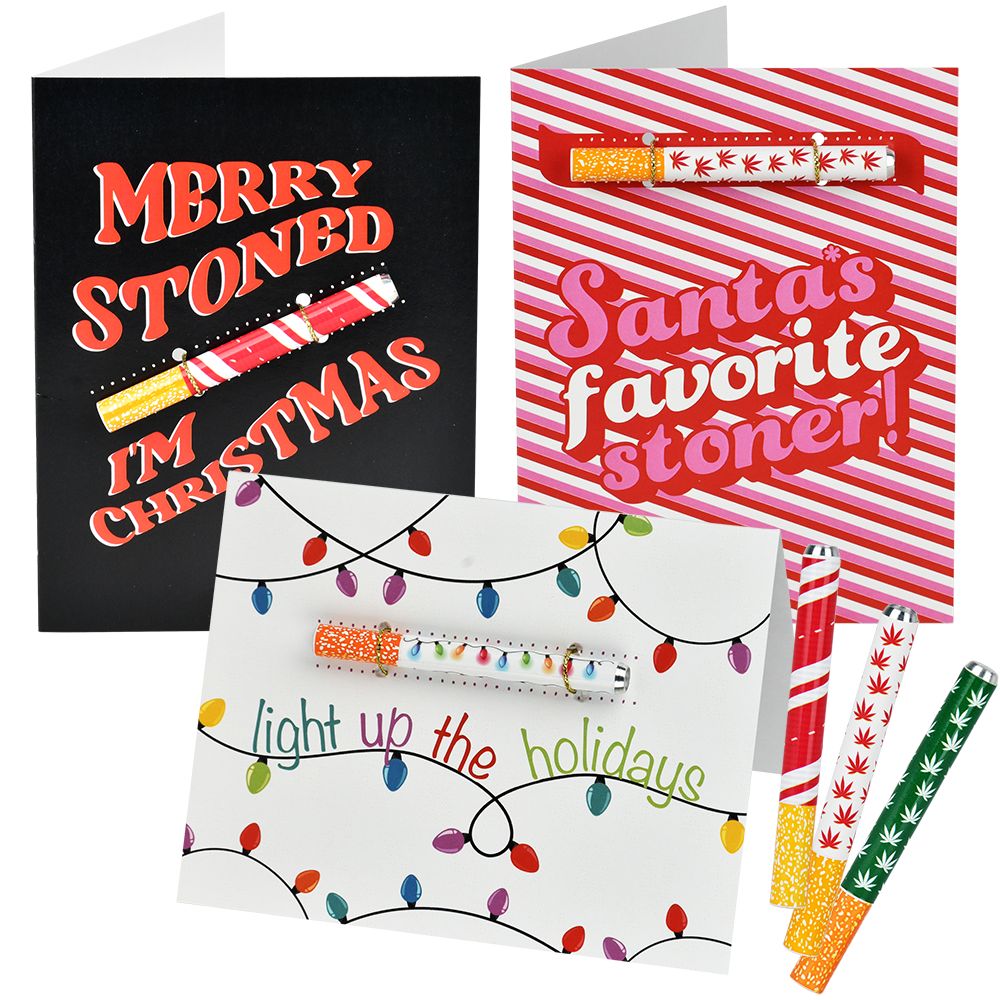KushKards One Hitter Holiday Greeting Card – Headshop.com