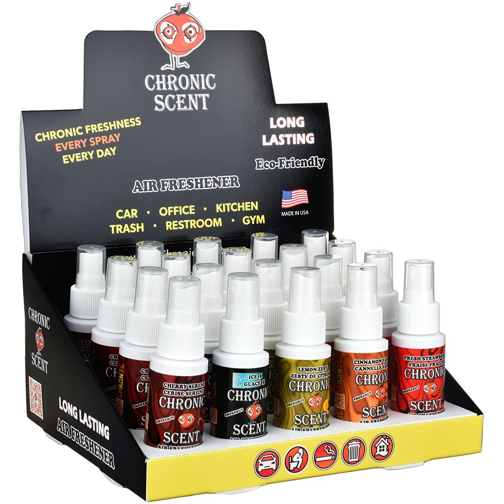 Orange Chronic Scent Air Freshener Spray | Assorted Scents | 20ct Disp ...
