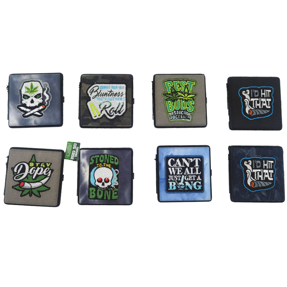 Smokezilla Canvas Cig Case - King Size 8PC – Headshop.com