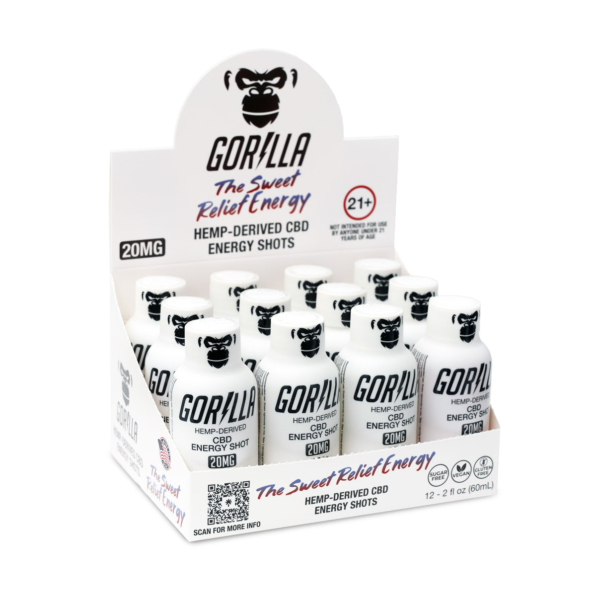 20mg CBD Energy Drink Shots – Headshop.com