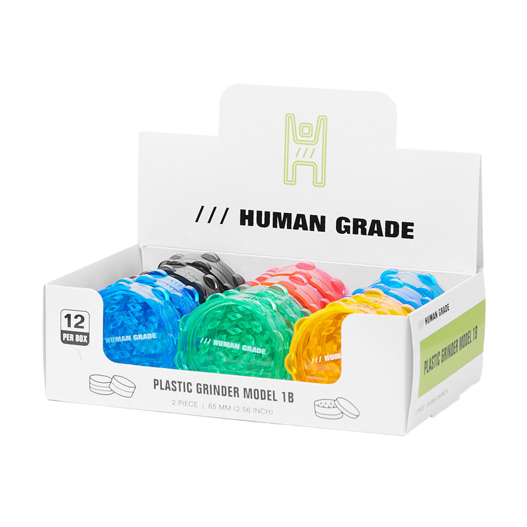 Human Grade Plastic 2" Grinder 24 pcs – Headshop.com