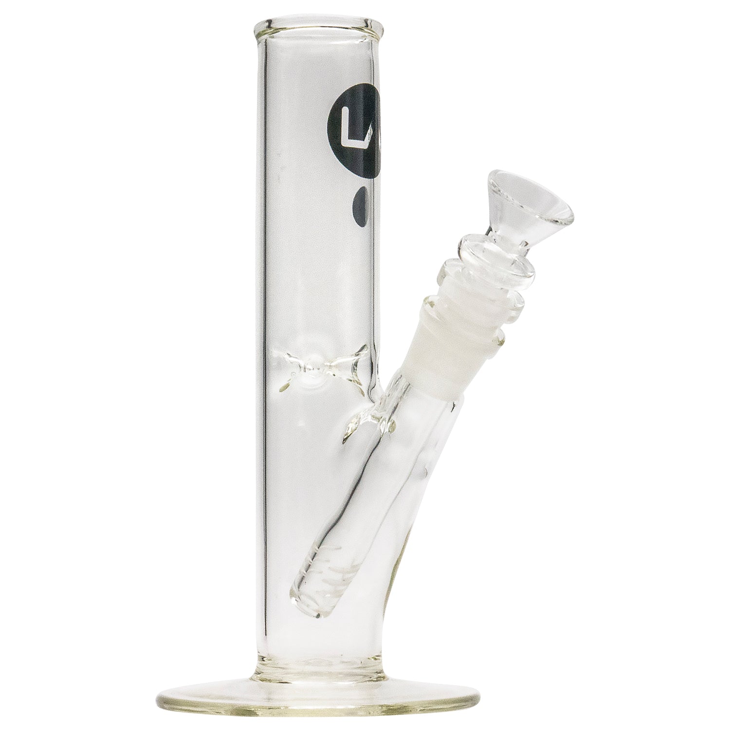 LA Pipes "No BS" 8 Inch Straight Bong – Headshop.com
