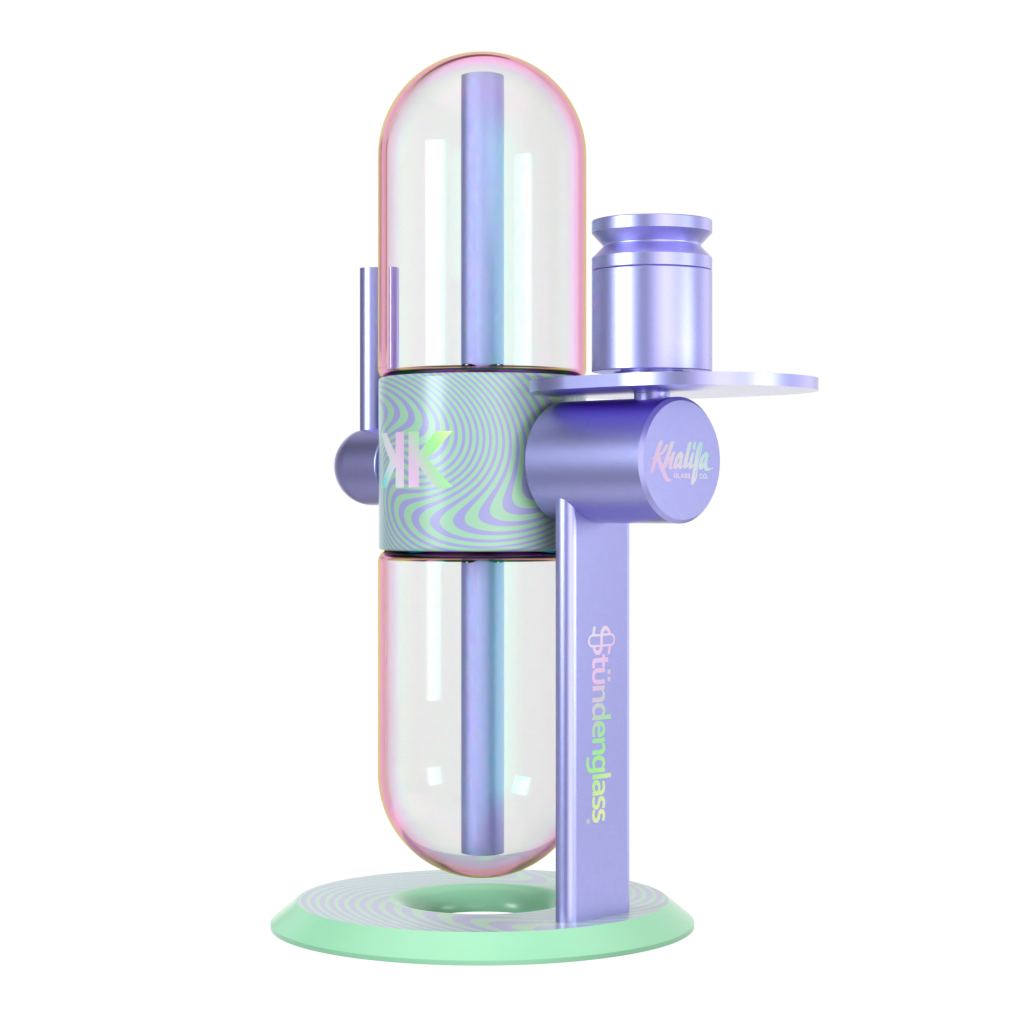 Khalifa x Stündenglass Gravity Infuser - Violet Sky / Mints – Headshop.com