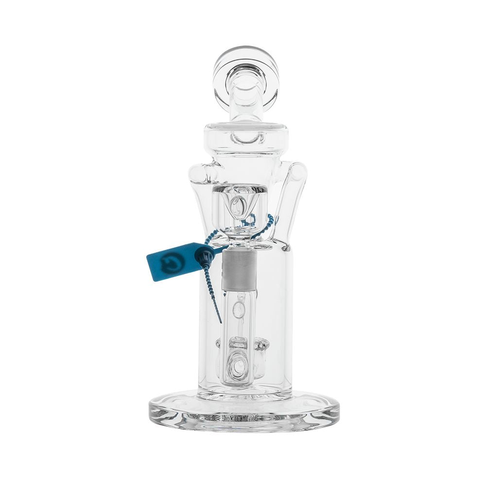 Cookies Double Cycler Glass Water Pipe - 9" / 14mm F – Headshop.com
