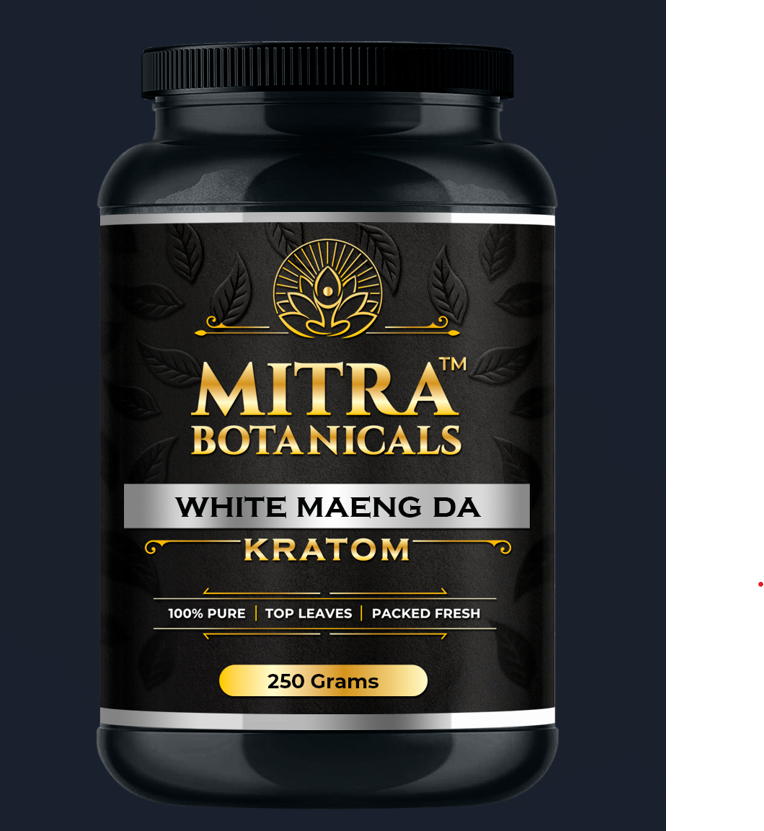 Mitra Botanicals White Maeng Da – Kratom (250 Grams Powder) – Headshop.com
