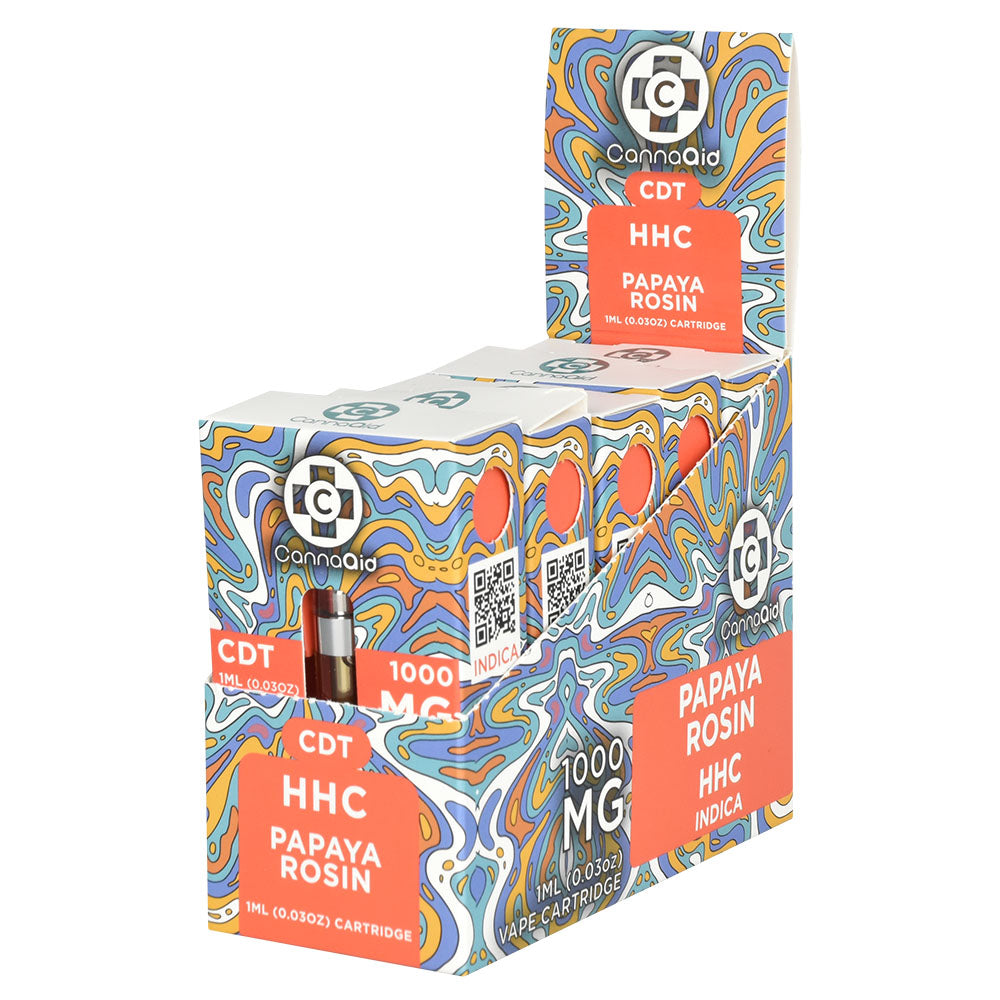 CannaAid HHC CDT Vape Cartridge | 1mL | 5pc Display – Headshop.com