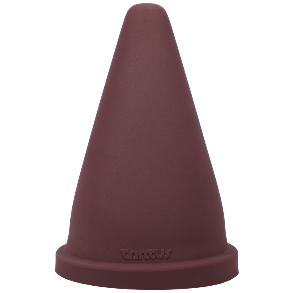Tantus Cone Squat Firm Dildo Garnet (Box) – Headshop.com