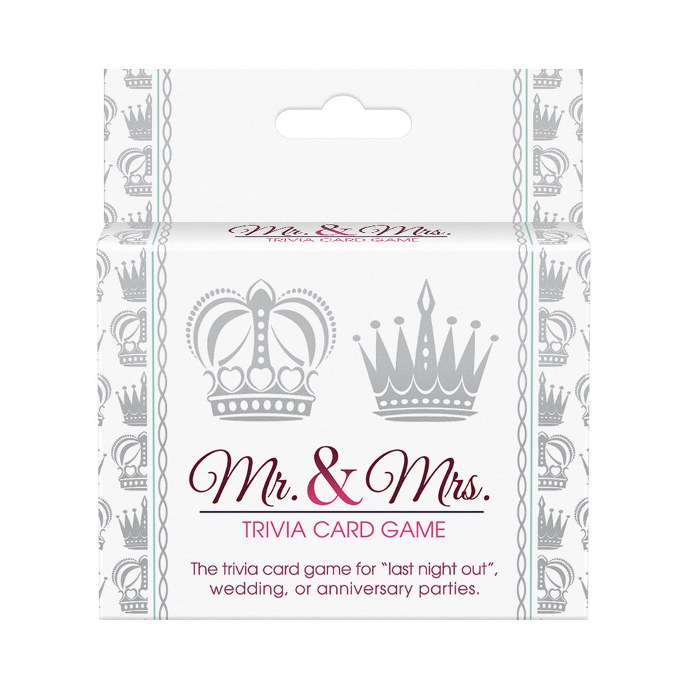 Mr. and Mrs. Trivia Card Game – Headshop.com