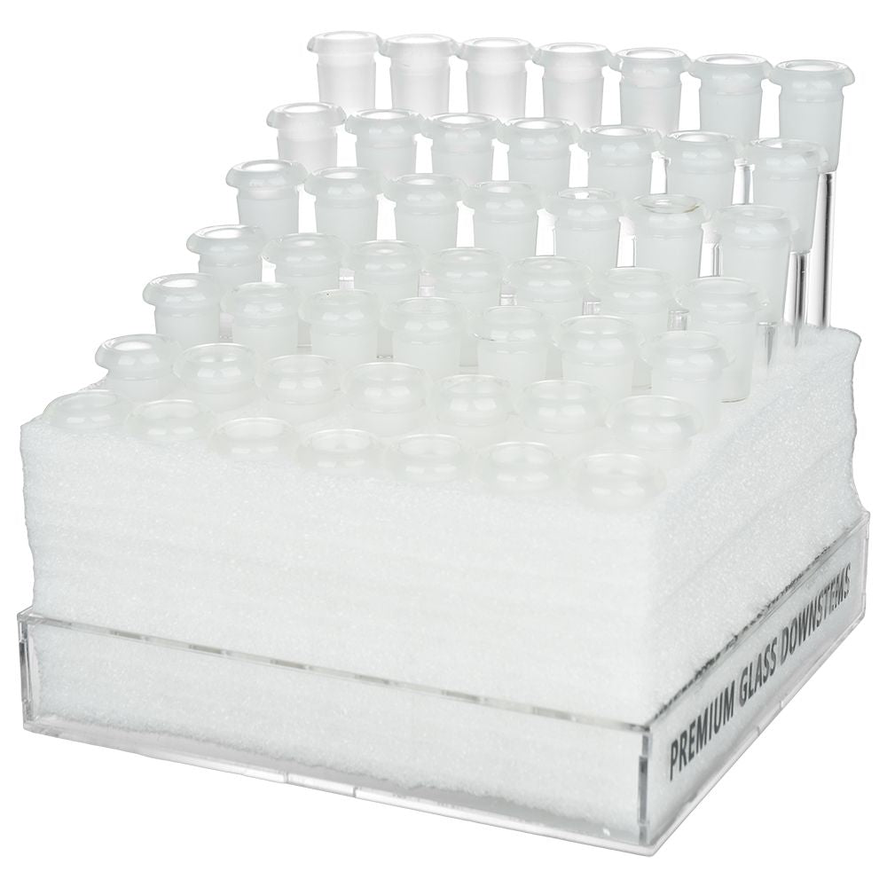 Glass Downstem w/ Acrylic Display - 14mm F / 49CT – Headshop.com