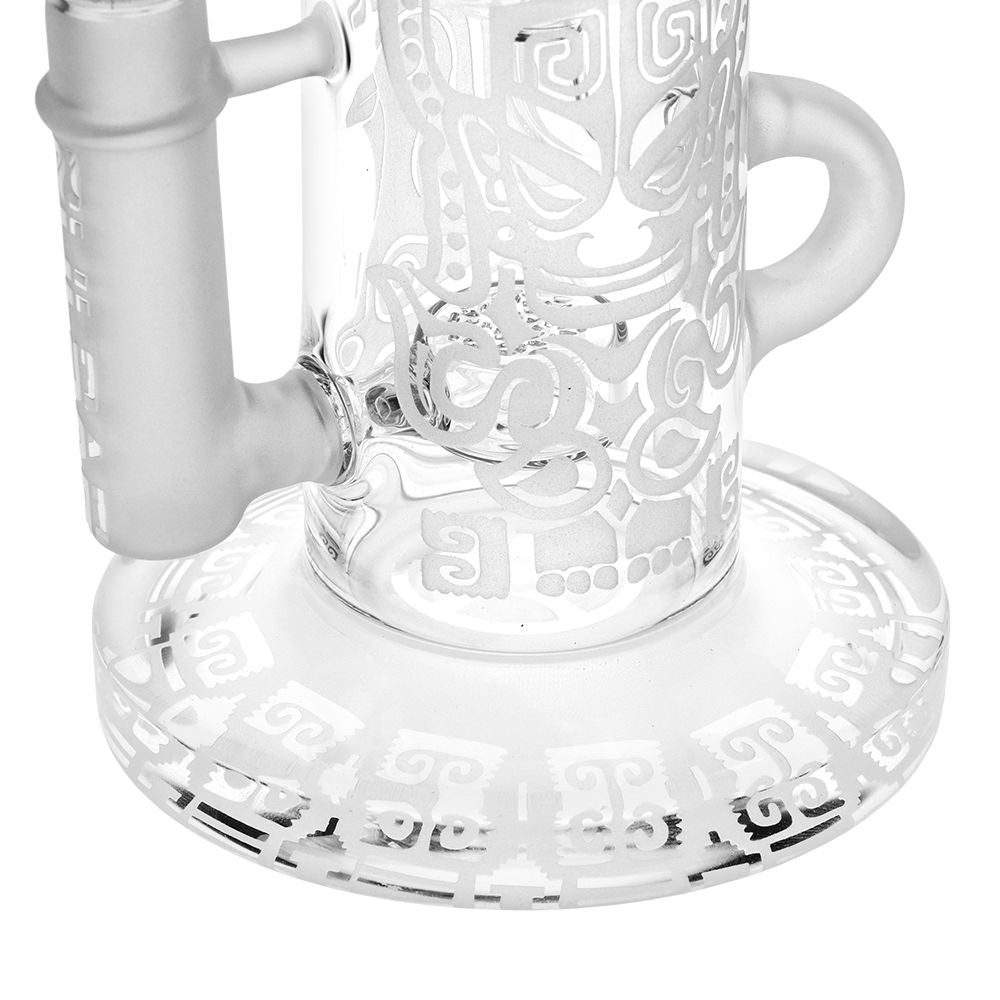 Pulsar Ancient Designs Sandblasted Klein Recycler Glass Water Pipe - 9 ...