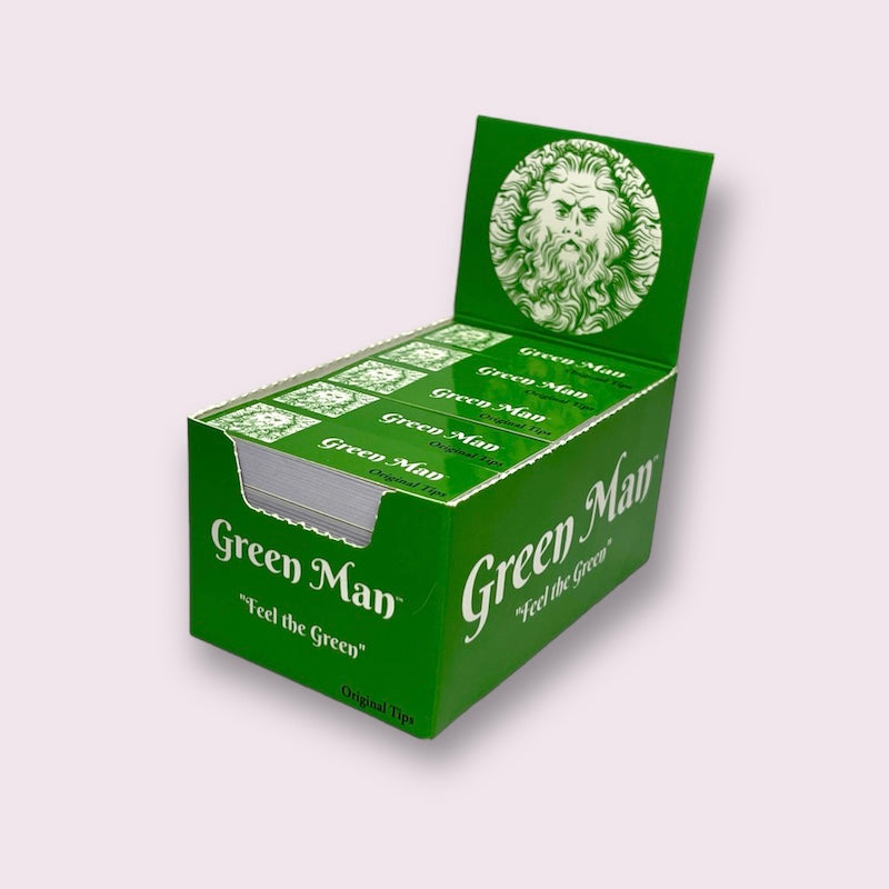 Green Man Original Tips Box – Headshop.com