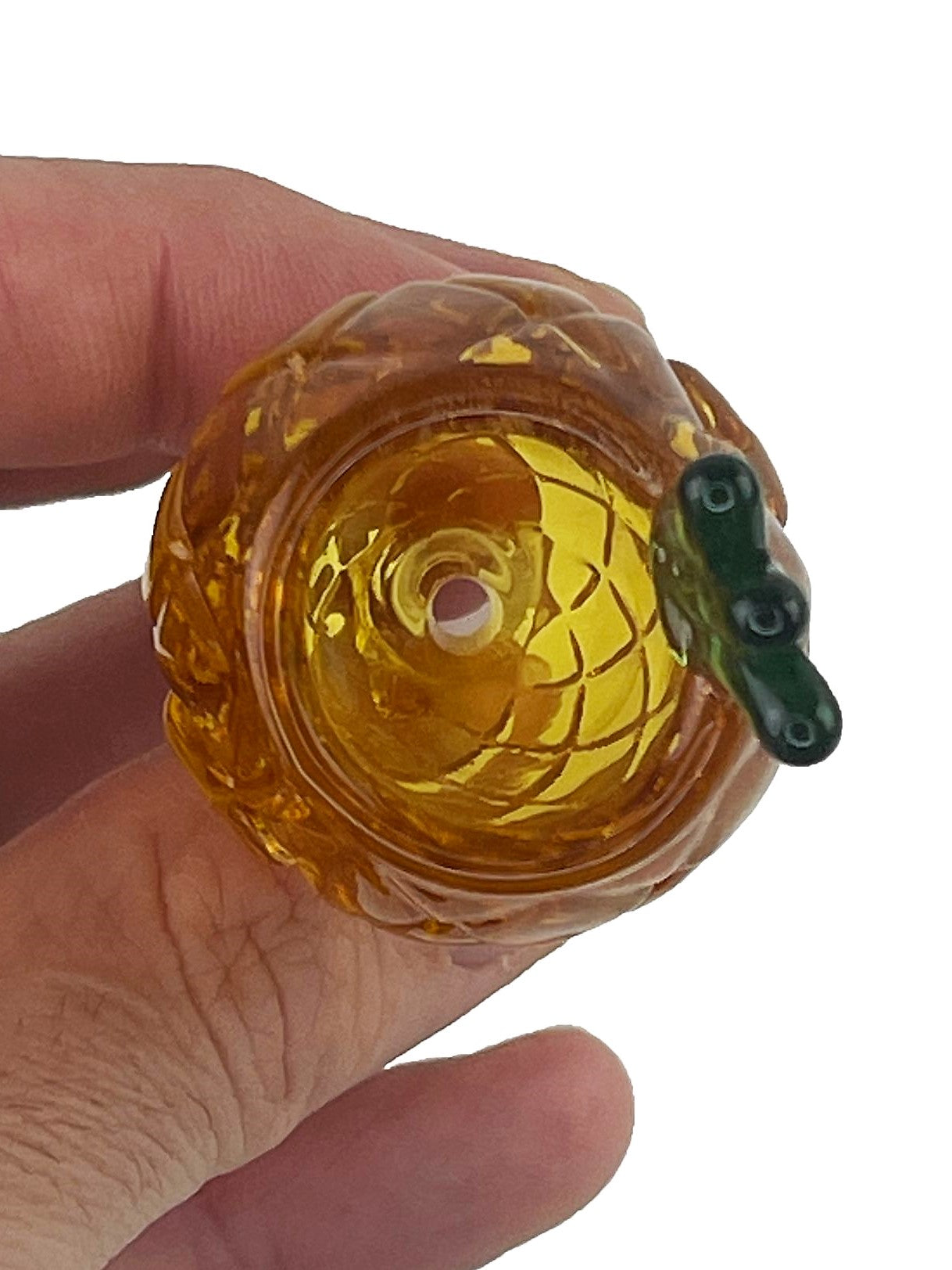 Pineapple Glass Bong Bowl - 14mm – Headshop.com