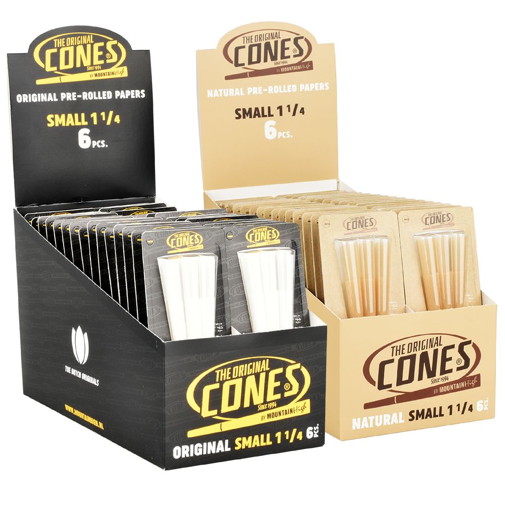 CONES by MountainHigh Pre-Rolled Cones | 1 1/4 | 6pc | 32pk Display ...